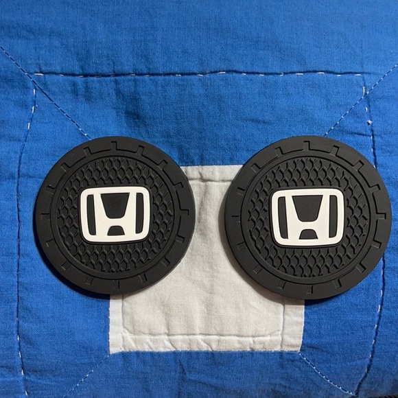 Accessories | New Set2 Honda Rubber Car Coasters | Poshmark